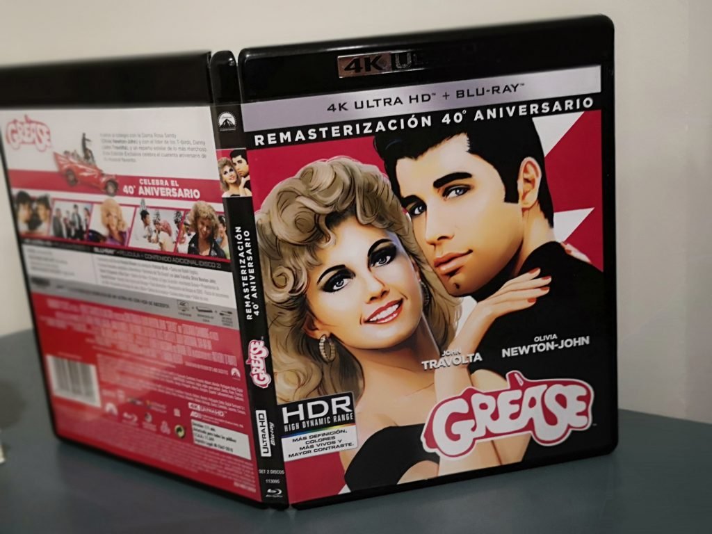 "Grease" [Blu-ray] [4K UHD] - No Es País Para Cinéfilos