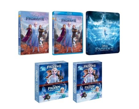 "Frozen 2" [Blu-ray] [Steelbook] [DVD] - No Es País Para Cinéfilos